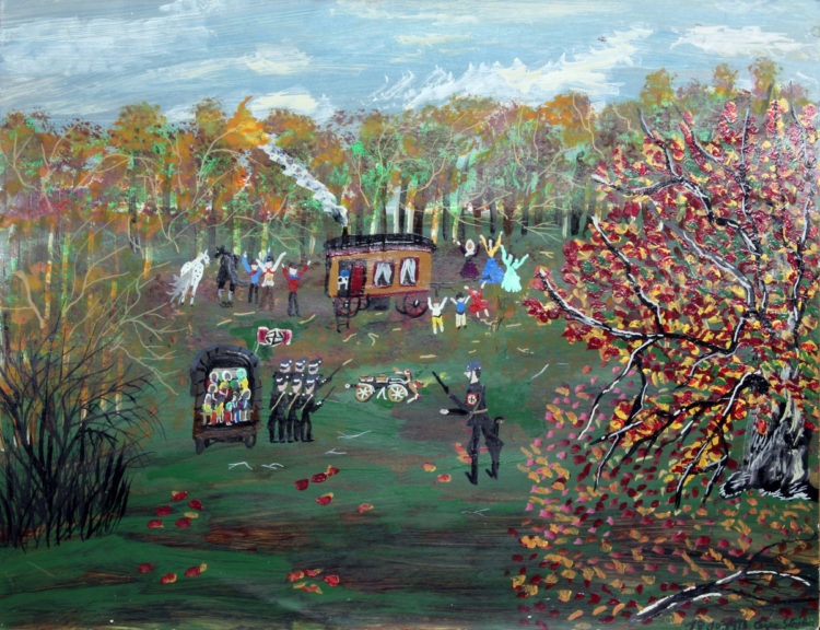 À la découverte de Ceija Stojka, artiste rom et rescapée des camps ...