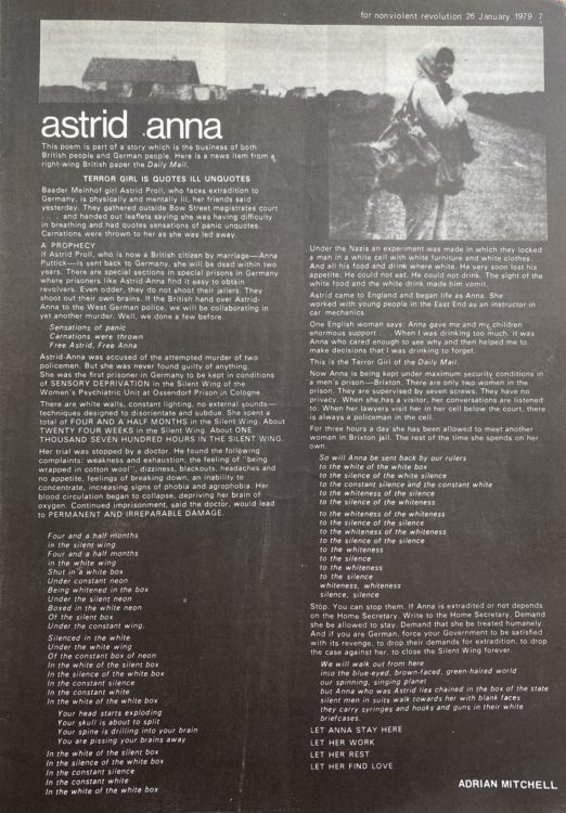 Dispossessed: Portraiture and Property in the Case of Astrid Proll ...